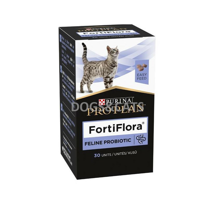 Purina PPVD Feline FortiFlora žvýkací tablety 30 kusů